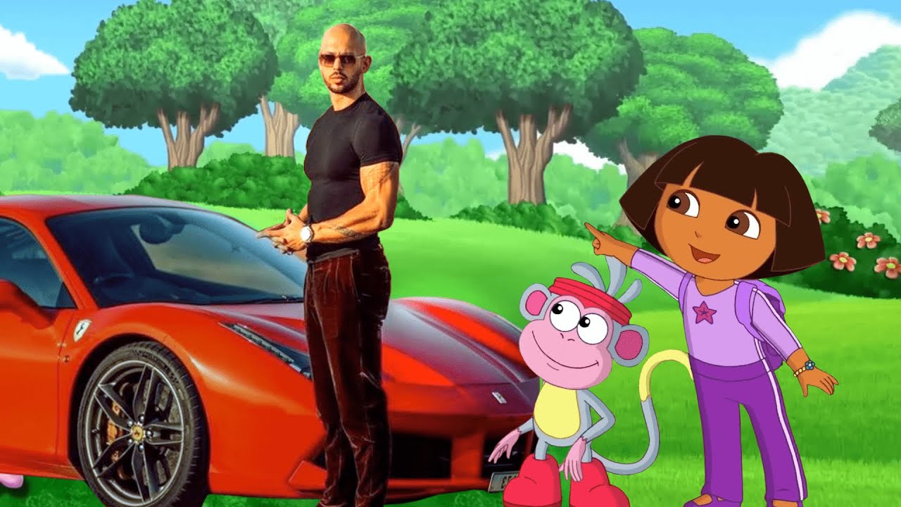 Andrew Tate in Dora (GONE WRONG)! - YouTube