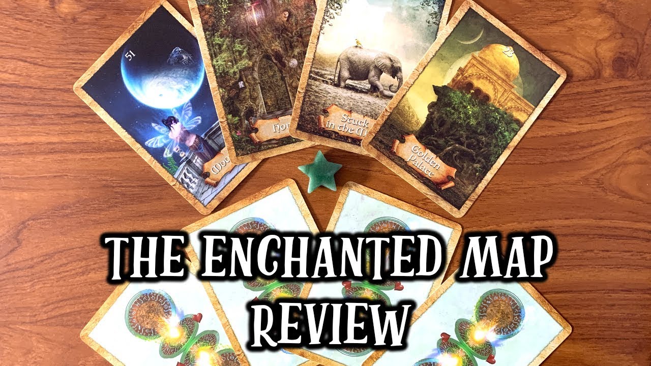 THE ENCHANTED MAP ORACLE CARDS REVIEW 🗺🔑 HONEST OPINION & DECK FLIP ...