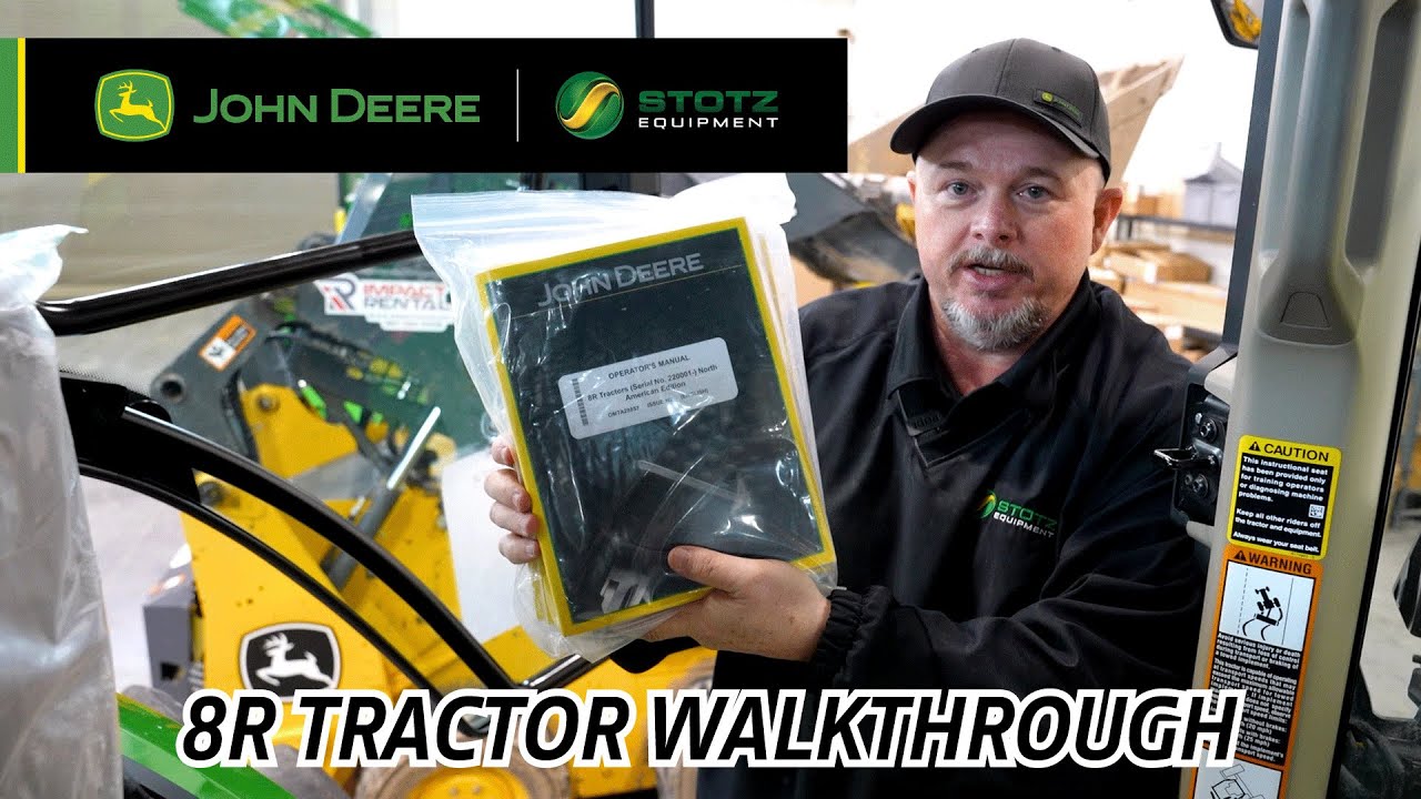 Master Every Detail: John Deere 8R Tractor Full Tutorial | Exterior ...