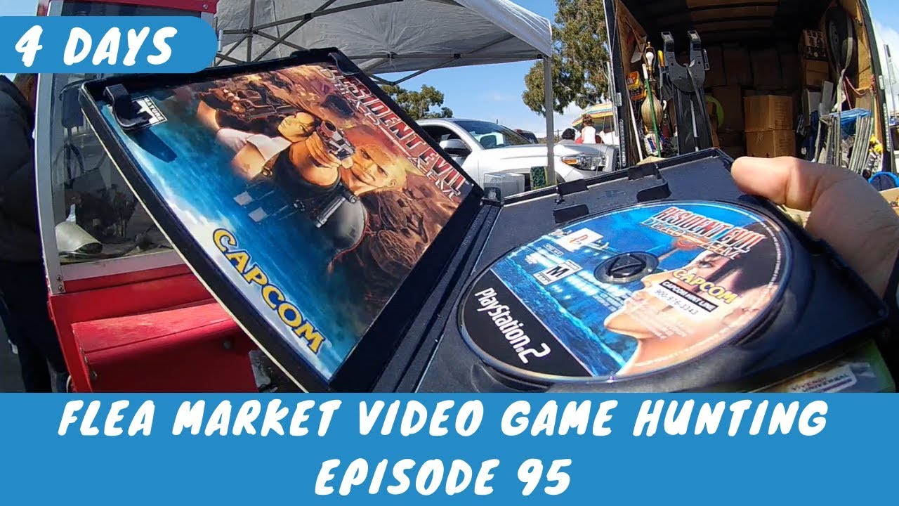 Flea Market Video Game Hunting (Ep. 95) 4 Days - YouTube