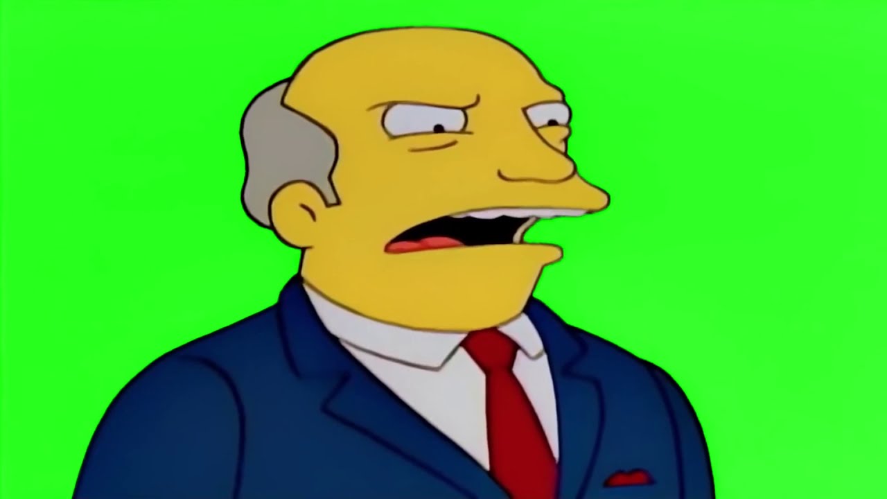 Superintendent Chalmers Green Screen - YouTube