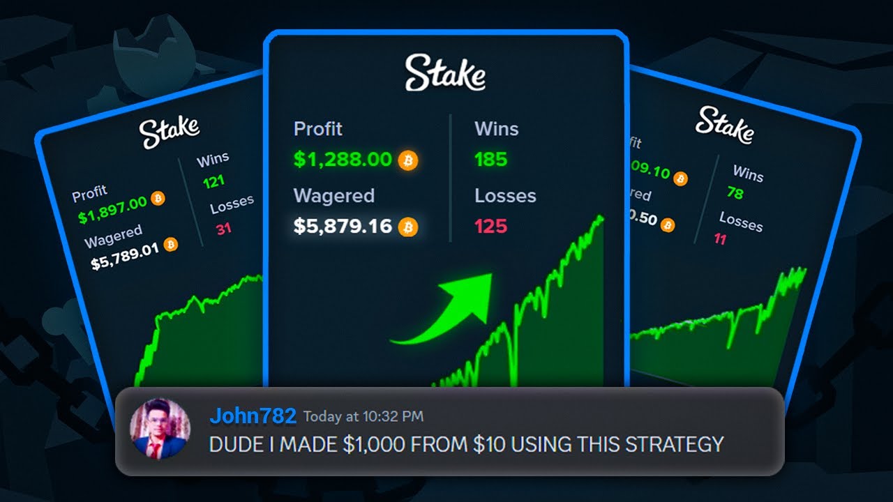 MY FANS SHOWED ME INSANE STAKE STRATEGIES! - YouTube