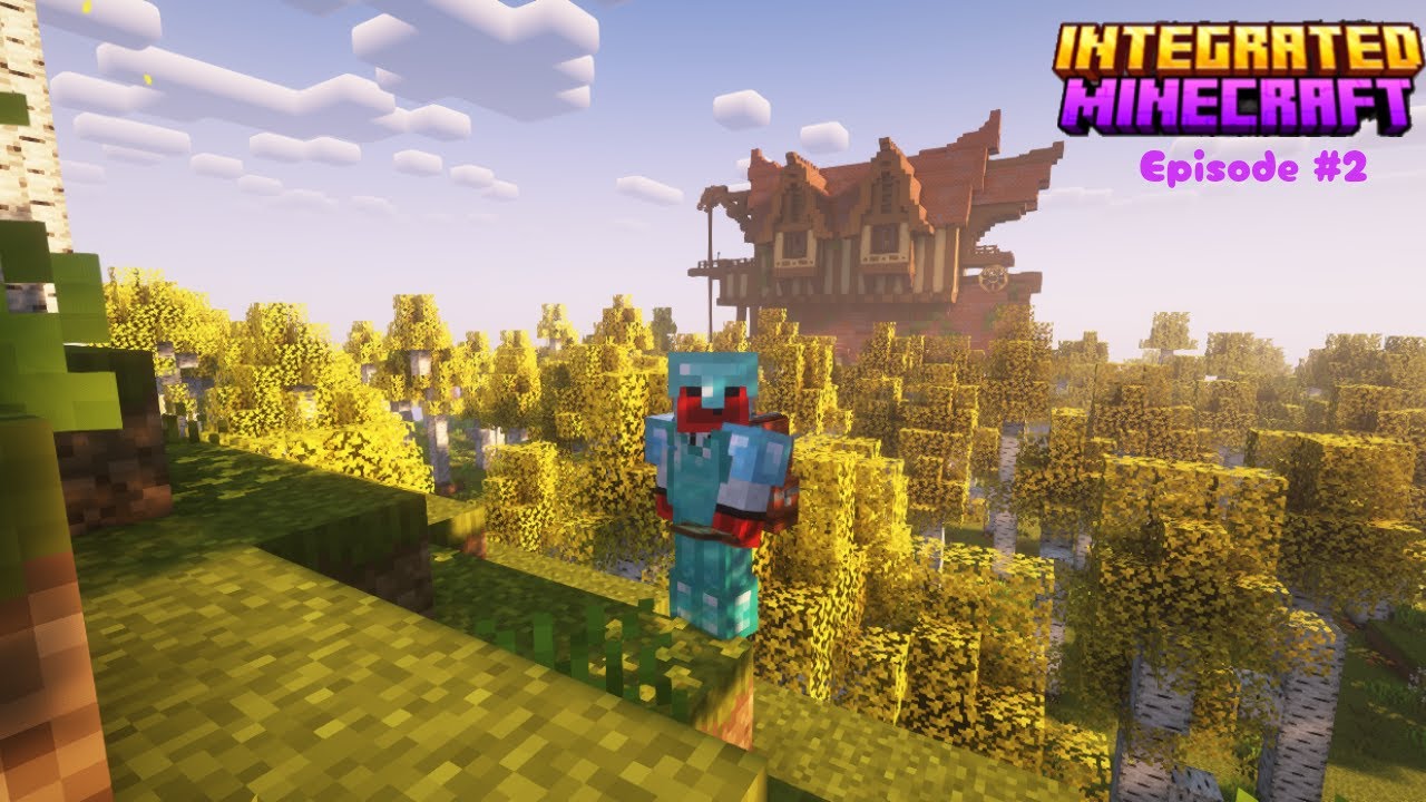 Integrated Minecraft Episode: 2 Tinkers Workshop! - YouTube