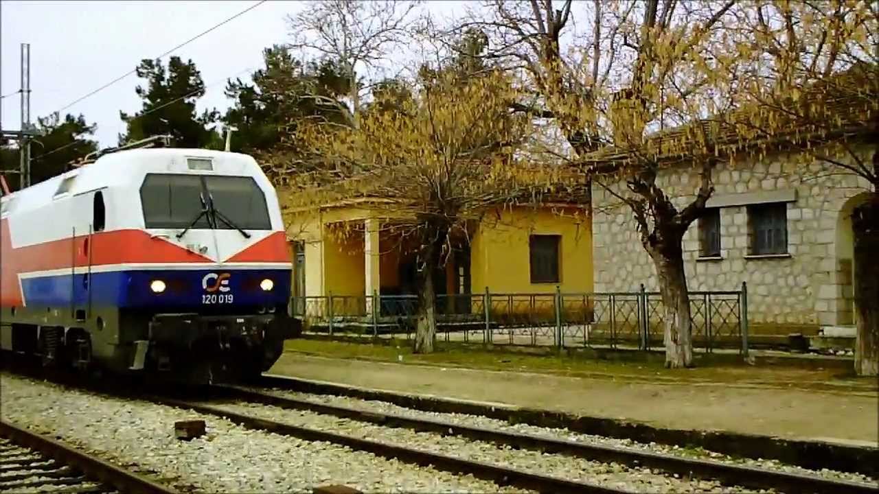 Greek Railways ΙCs', changing locomotives (VIDEO DEDICATED TO BASILIS ...