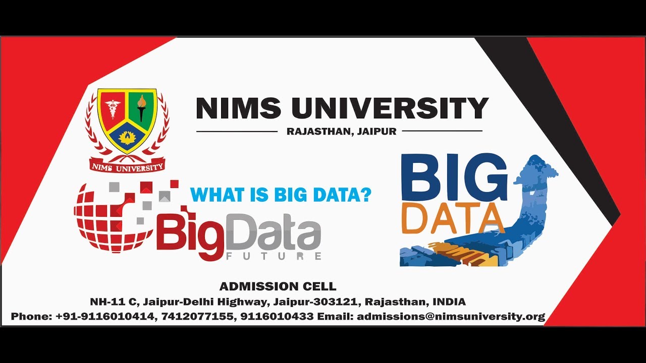What Is Big Data ? | Computer Science & Information Technology - Nims University | Dr BS Tomar ...