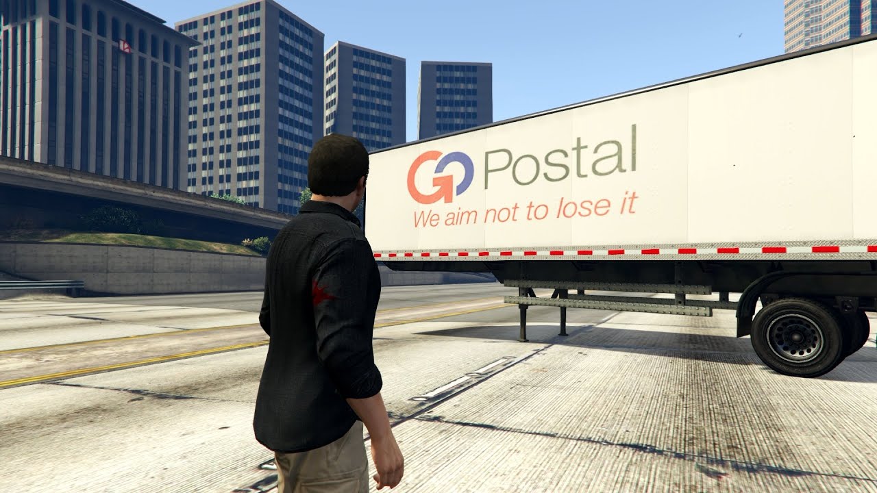 GTA V - GoPostal and PostOP Trailers _REVIEW - YouTube