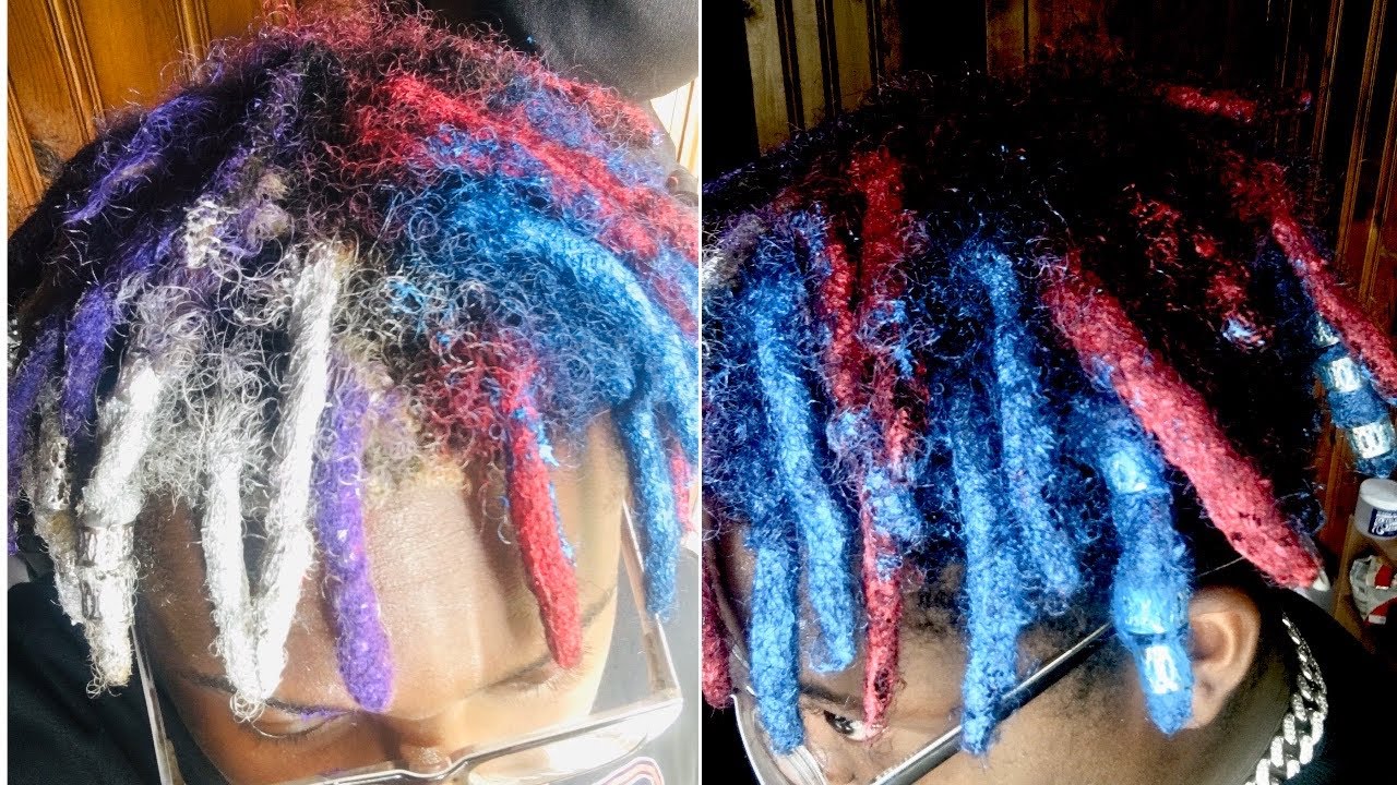 Rapper Dreadlocks | How to dye your Dreadlocks like a SoundCloud rapper ...
