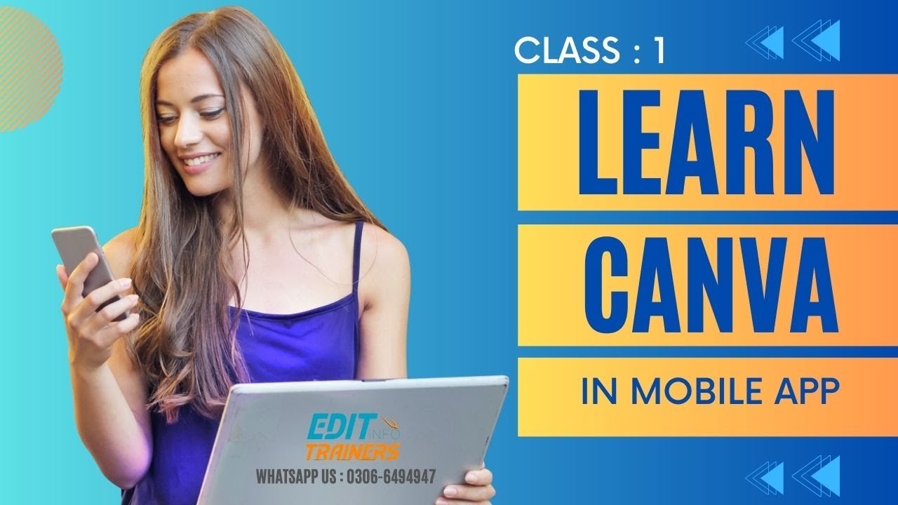 canva basic class 1 in moble - YouTube
