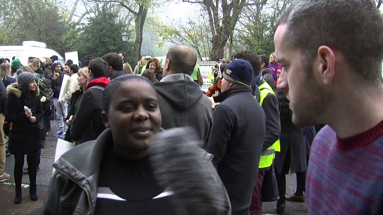 Direct Provision Protest - YouTube