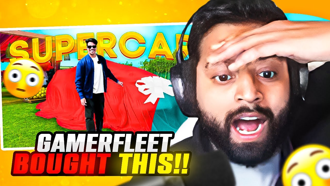 Reacting to GamerFleet's New Sports Car !! - YouTube