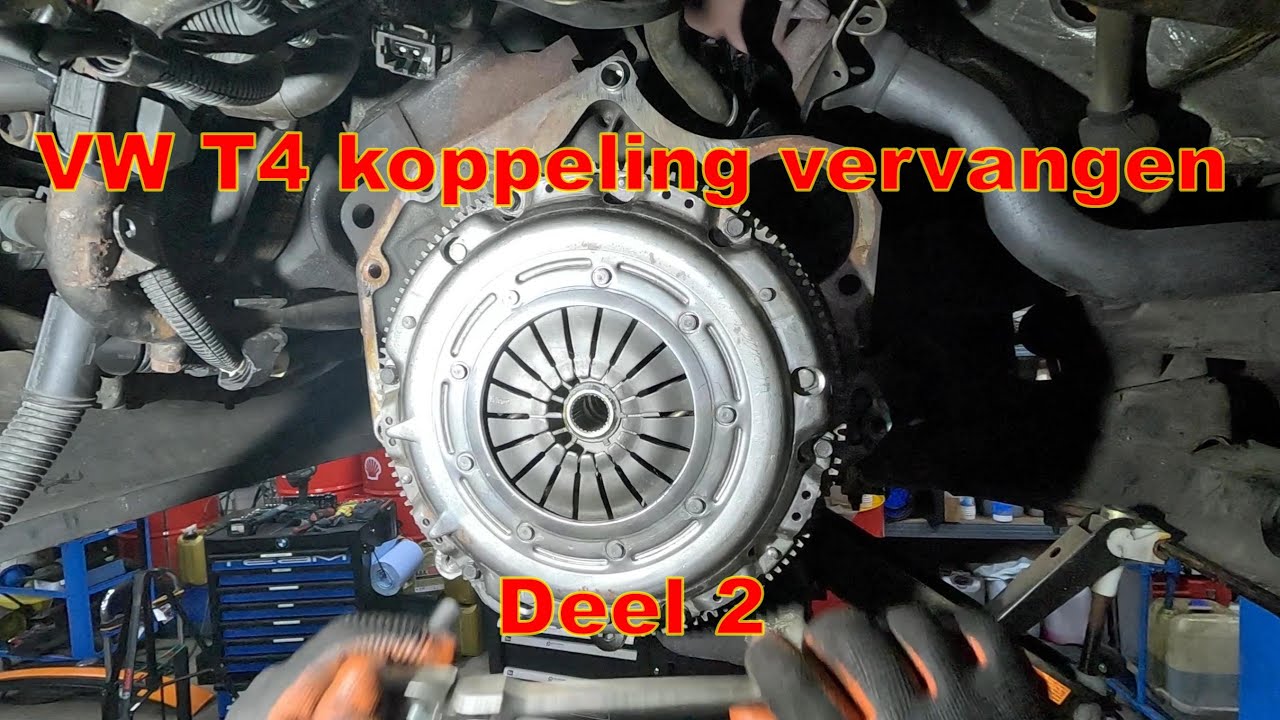 VW T4 2.4d koppeling defect deel 2 !! - YouTube