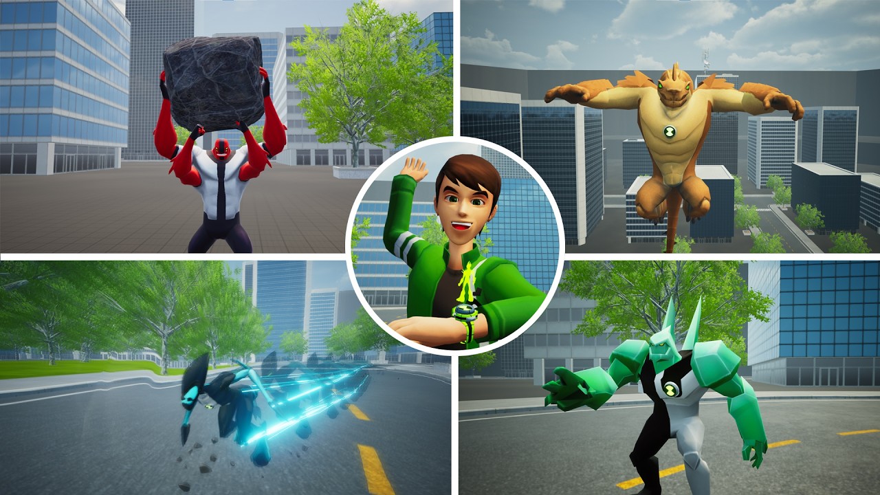 Exploring BEN 10 GALVAN - New Update & Realistic Graphics - YouTube