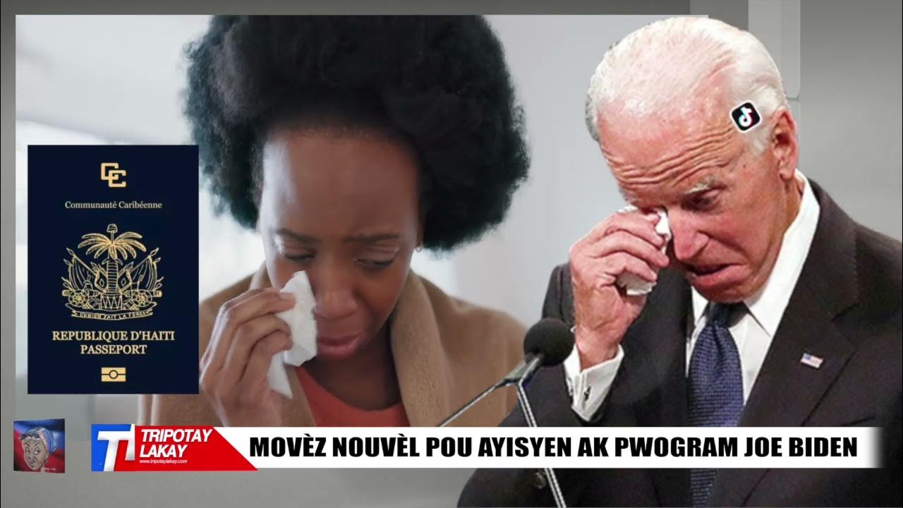 Movèz nouvèl pou Ayisyen ki nan pwogram viza Joe Biden lan, Anpil kriye - Repiblike vle BLOKEL 😭 ...