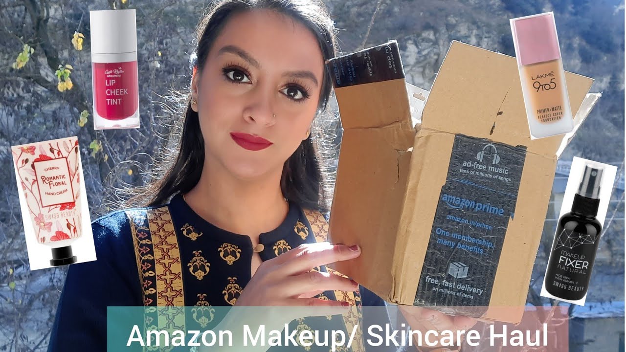 Amazon Makeup/ Skincare Haul || #amazon #ad - YouTube