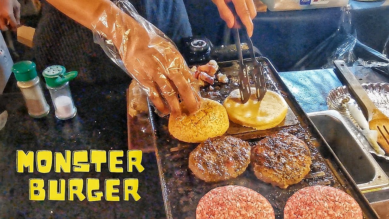 Filipino Food | Monster Burger | Pinoy Burger | With Cloud Bread | Keto ...