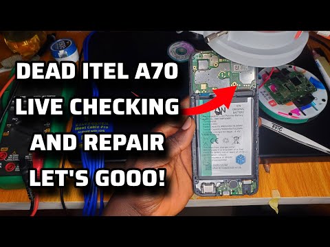 Defektes Itel A70 im Livestream! Fehlerdiagnose und Reparaturen, Arbeit bis spät in die Nacht