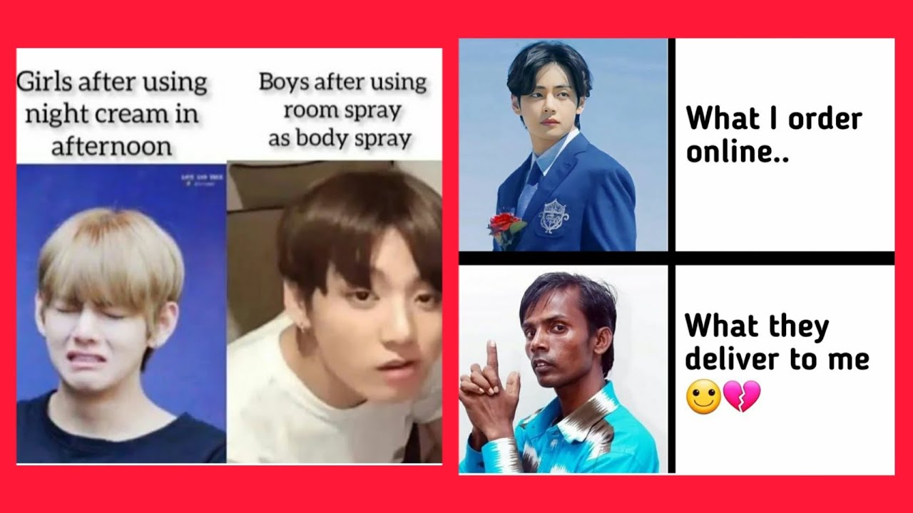 Bts Funny Memes || Hilarious Memes That will make you laugh 🤣💜 - YouTube