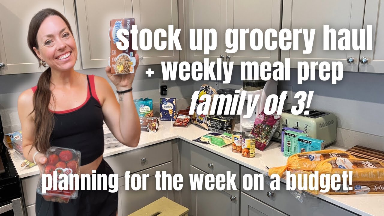 HOW TO EAT HEALTHY FOR CHEAP Weekly Meal Prep FAMILY OF 3 Planning how-to-eat-healthy-for-cheap-weekly-meal-prep-family-of-3-planning