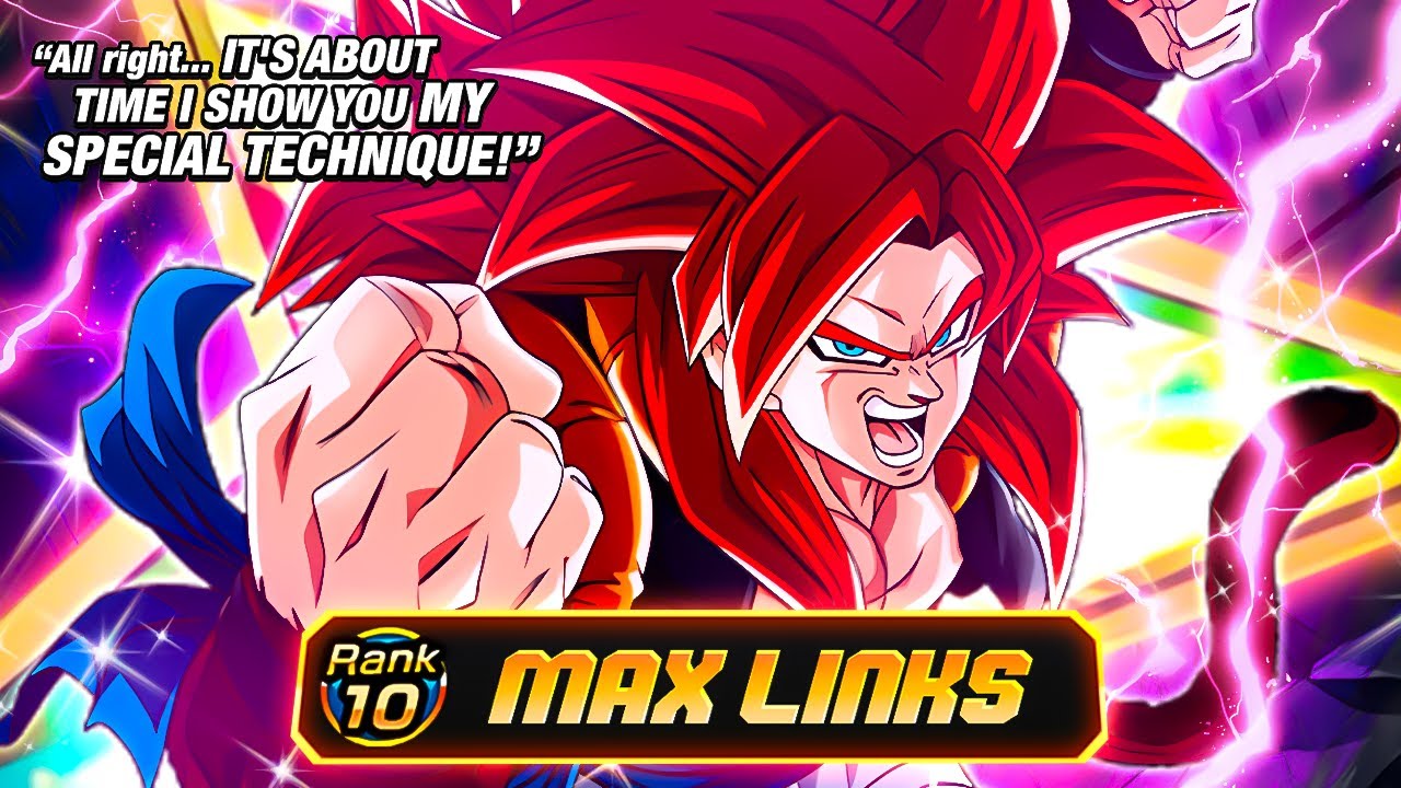 ANOTHER AMAZING GOGETA!! INT SSJ4 Gogeta 100% Max Links First Look ...