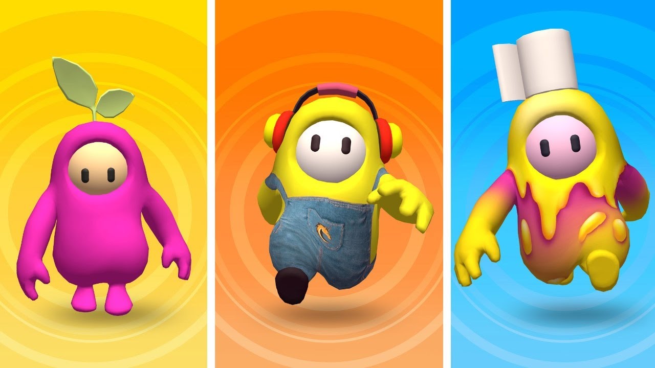 Guys Run: Fall Beans Dash 😱🔥 GAMEPLAY All Levels (Android) | Early ...
