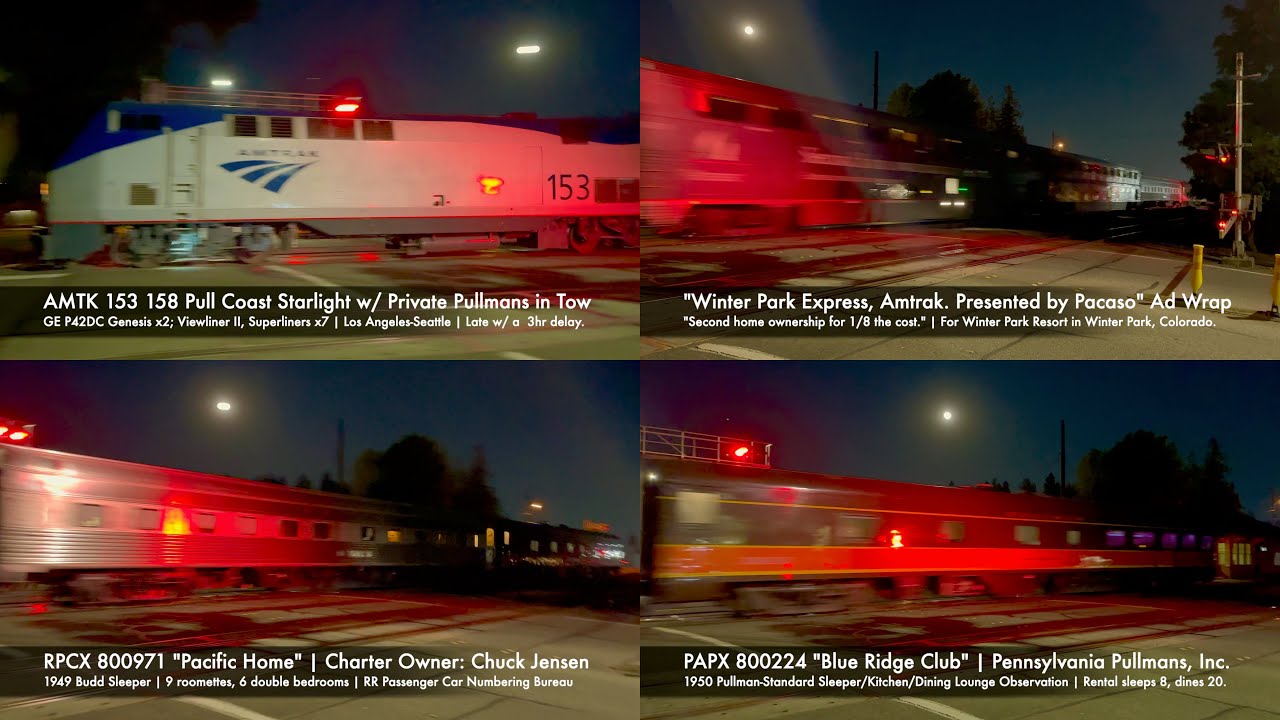 Seattle Trains: Blue Ridge Club & Pacific Home Pullman Cars Return w ...