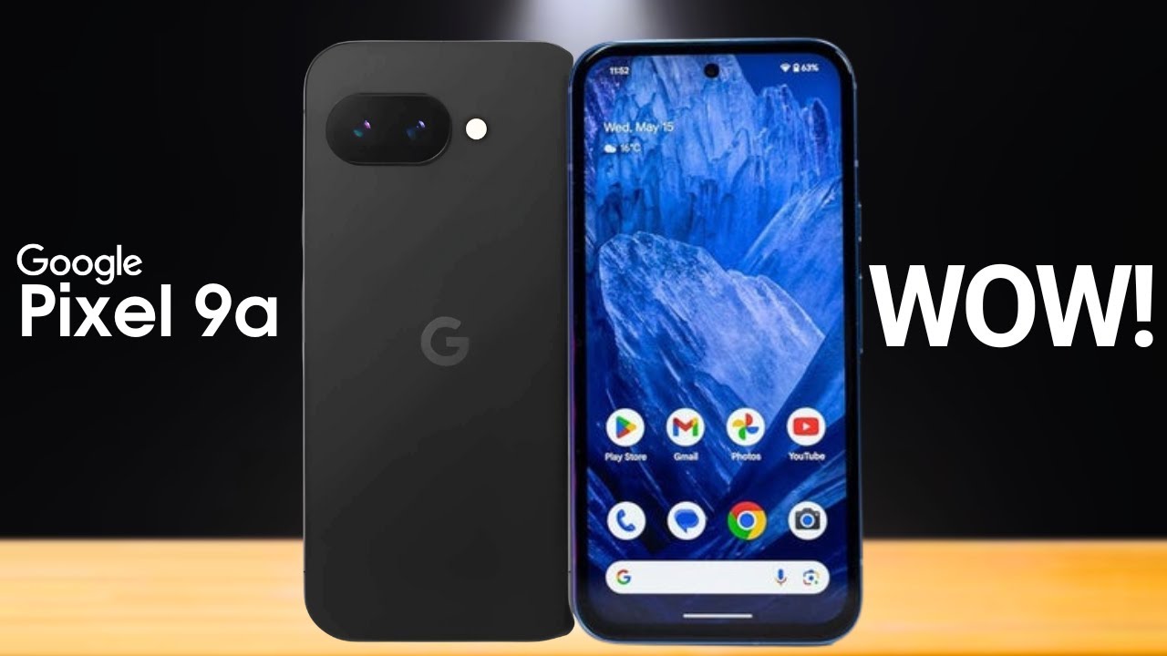 Google Pixel 9a - FIRST LOOK!! - YouTube