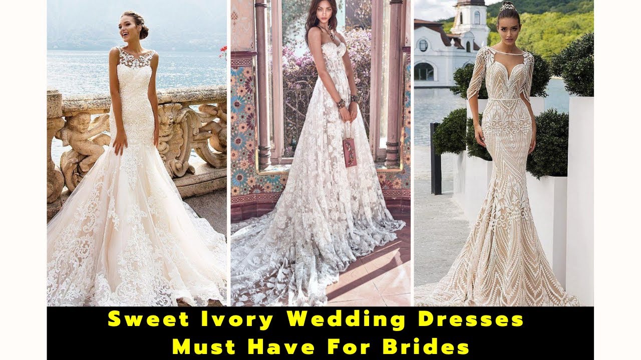21 Sweet Ivory Wedding Dresses Must Have For Brides | Wedding Dress ...