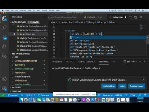JavaScript Tutorial in Tamil - Part 1 - YouTube