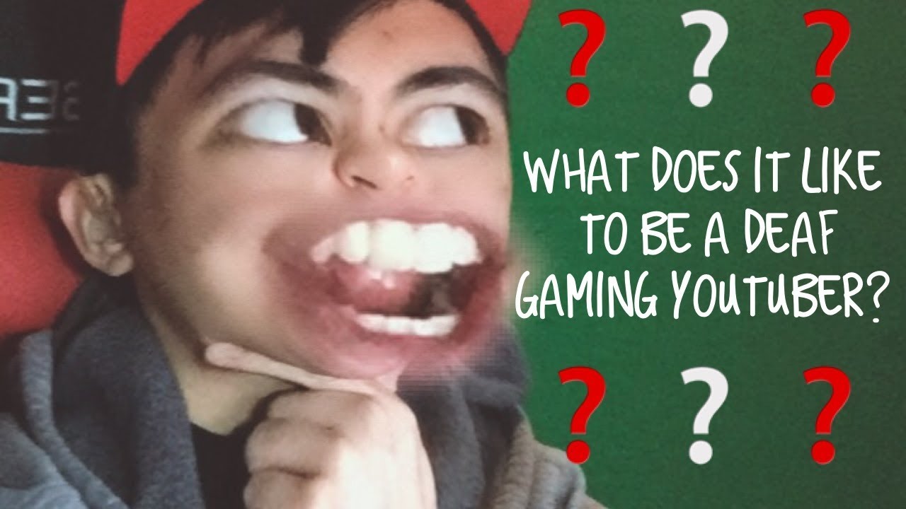 What does it like to be a Deaf gaming YouTuber? (American Sign Language ...