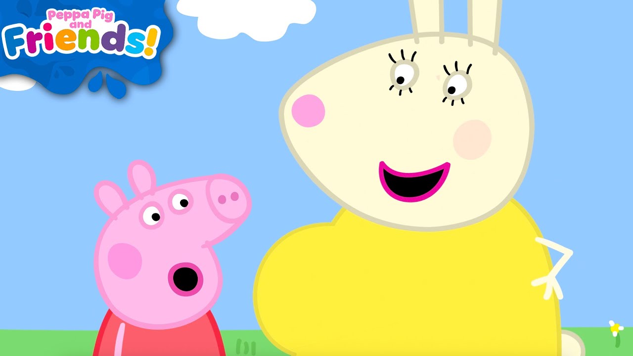 Peppa Pig Sees Miss Rabbit's BUMP! 🐰Meeting Baby Rabbits! | Full ...