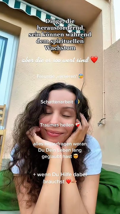 Manchmal verlierst du Menschen, weil du dich weiterentwickelst.. #spiritualität #schattenarbeit ...
