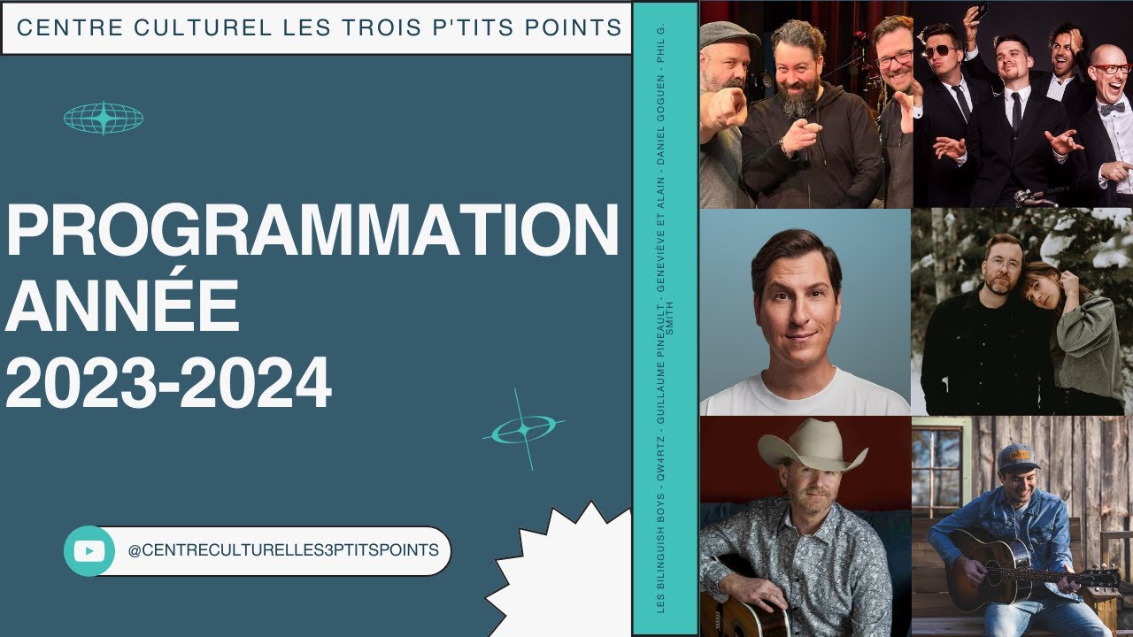 PROGRAMMATION 2023-2024 - YouTube