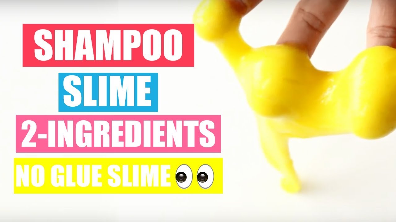 Perfect Shampoo Slime: How to Make Shampoo Slime with Only 2 ...