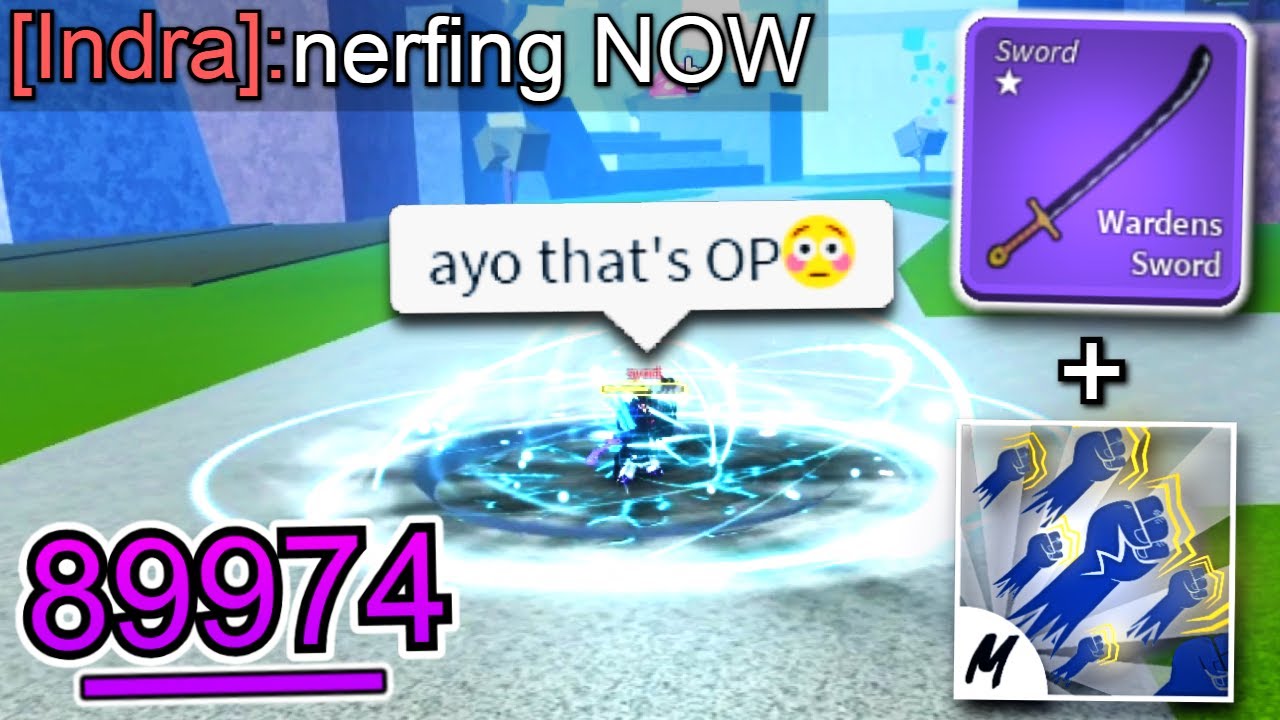 Wardens Sword Is ACTUALLY GOOD IN REAL PVP... (Blox Fruits) - YouTube