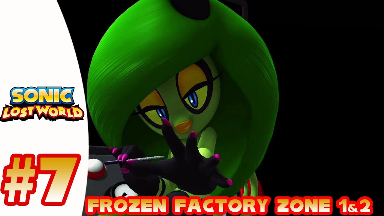 Sonic Lost World (Wii U) - Part 7 Frozen Factory Zone 1&2 - YouTube