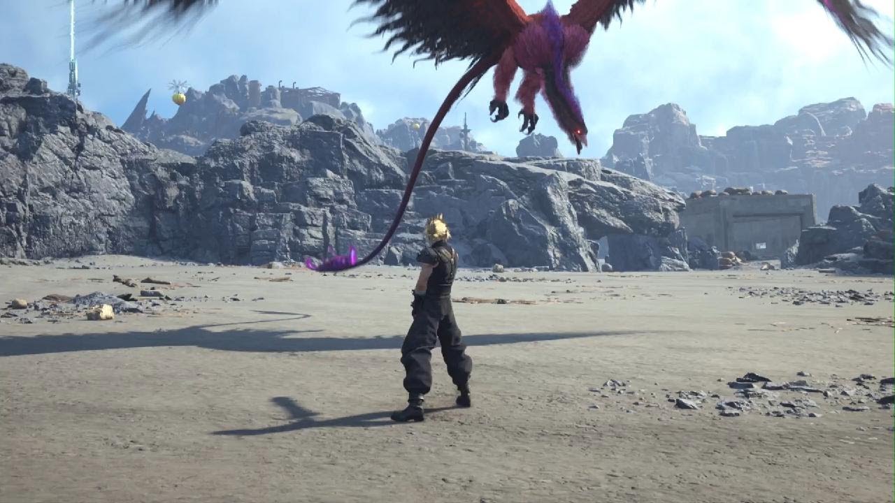 FINAL FANTASY VII REBIRTH - Mini Boss - King Zu - YouTube