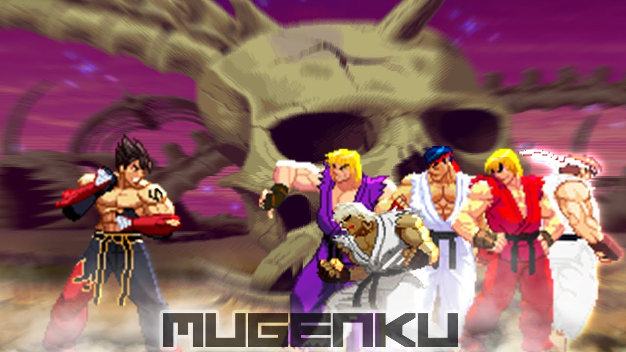 Byakko Jin Kazama vs Daigo Ken, Riot Ken, Shin Ryu, Sensei Ken, Holy ...