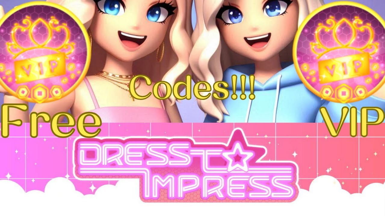 *FREE VIP* & NEW *CODES* IN DRESS TO IMPRESS!**The last chance to get ...