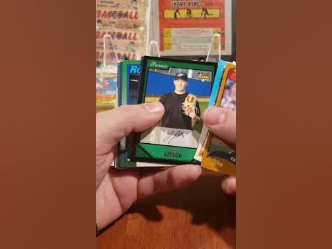 Repacked Wax: Opening Packs Of Baseball Cards. Donnie Baseball Hit 