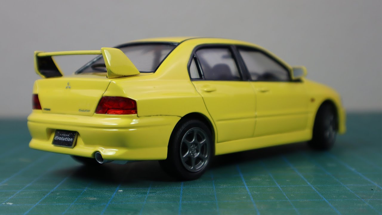Mitsubishi Lancer Evo 9 Maketi Yaptım!!! | Fujimi Mitsubishi Lancer Evo ...