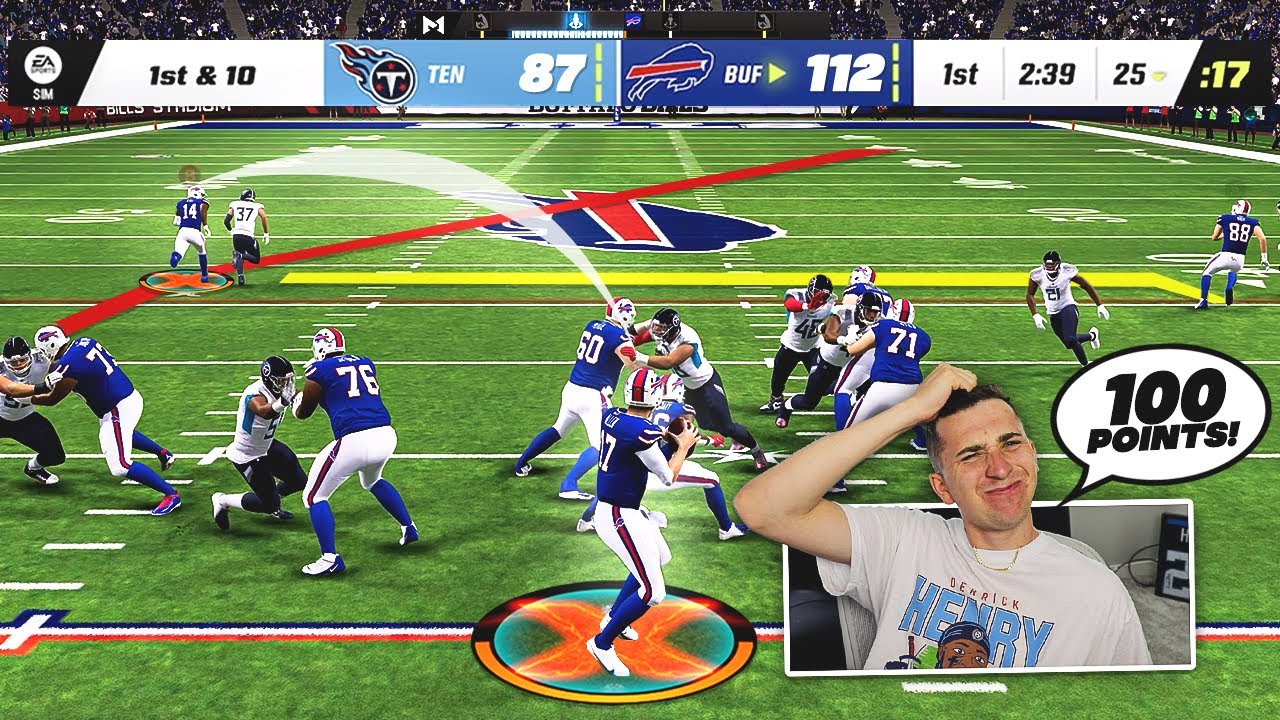 He said he would score 100 with Josh Allen, im in shock... - YouTube