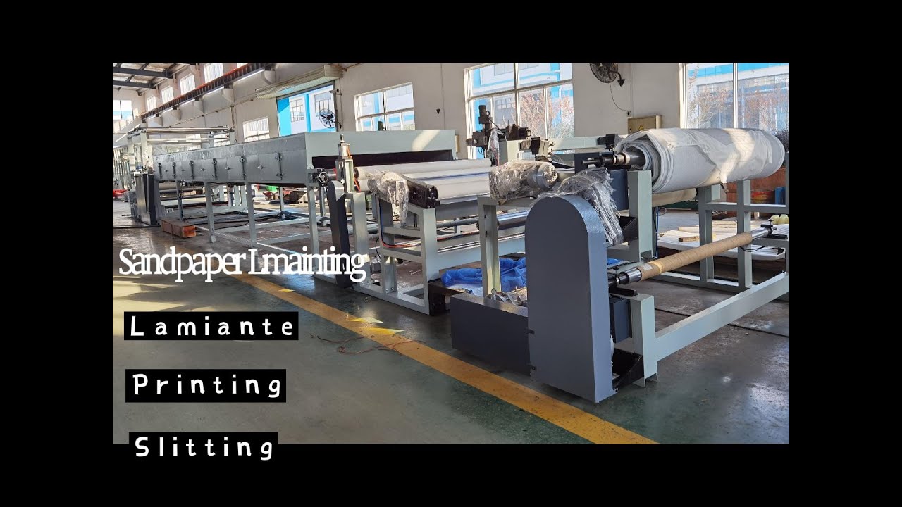 Sandpaper laminating machine ,sandpaper printing machine,sandpaper ...