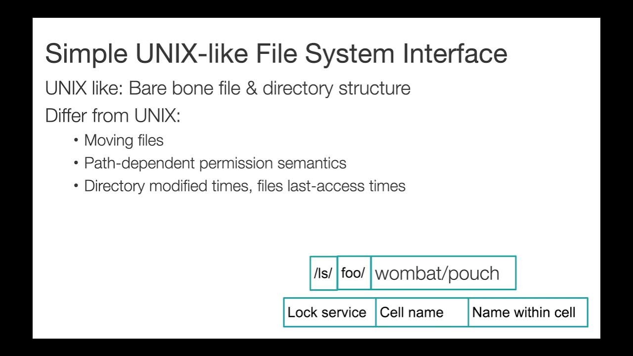 Chubby Lock service for loosely-coupled distributed system - YouTube