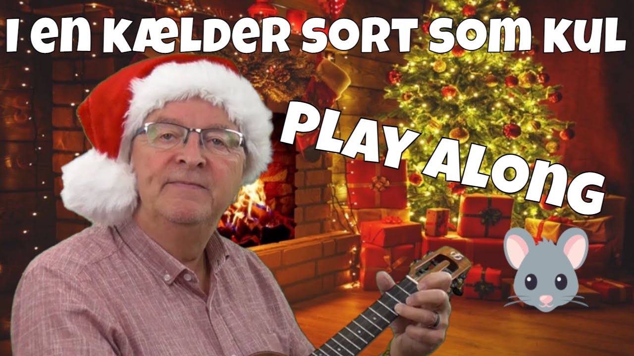 I en kælder sort som kul.Lær at spille ukulele. Play along. Tabs. - YouTube