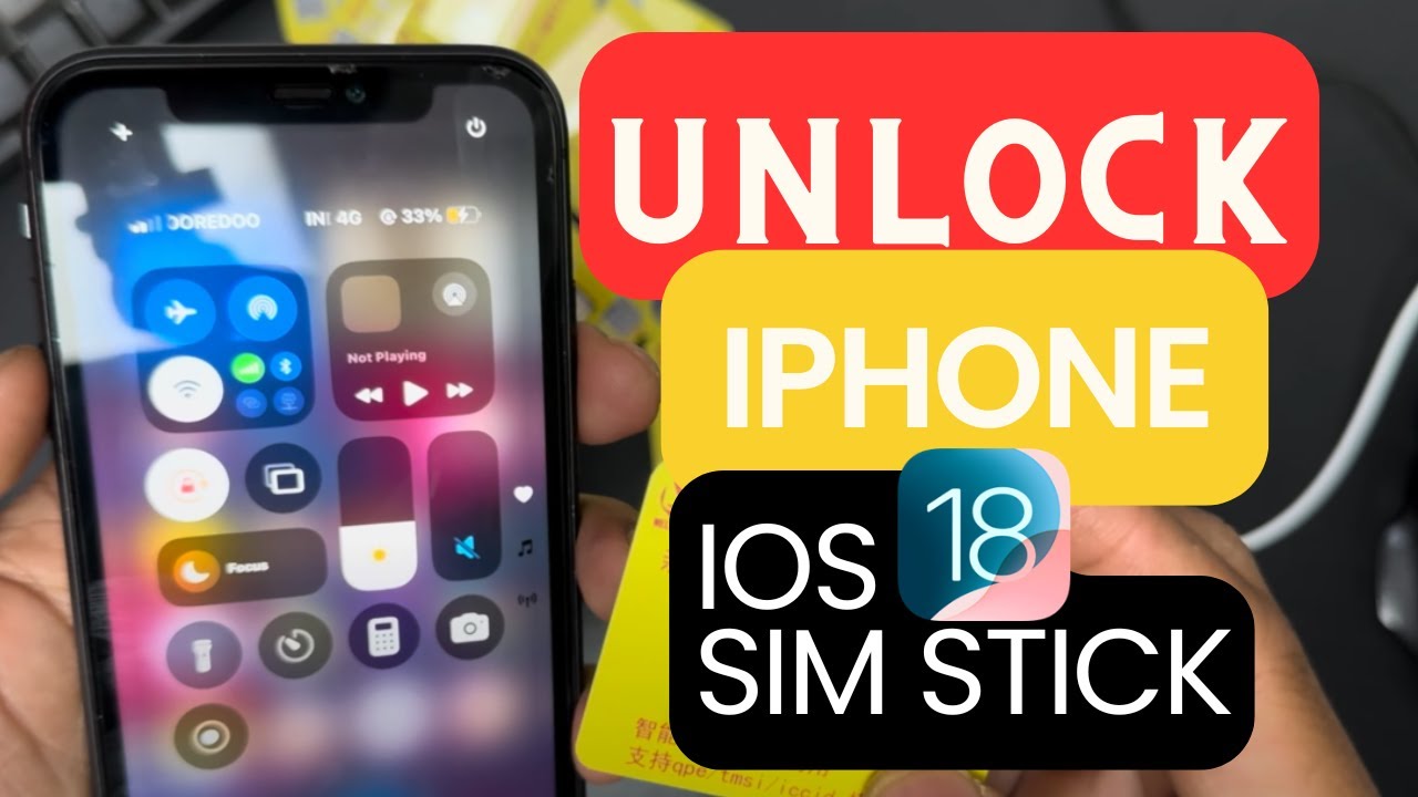 Unlock iPhone SIM Stick / RSIM / Wellsim / SimLock / Lock dari Luar ...