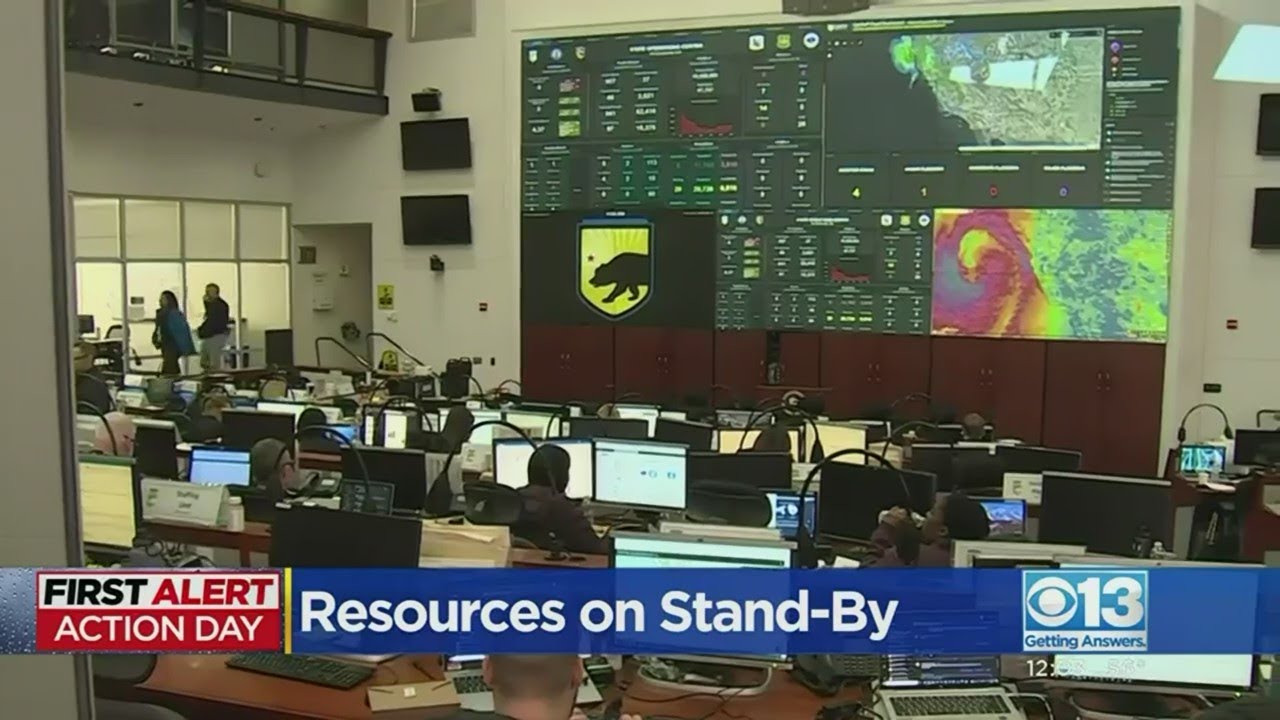 California Office of Emergency Services says it's prepared for today's ...