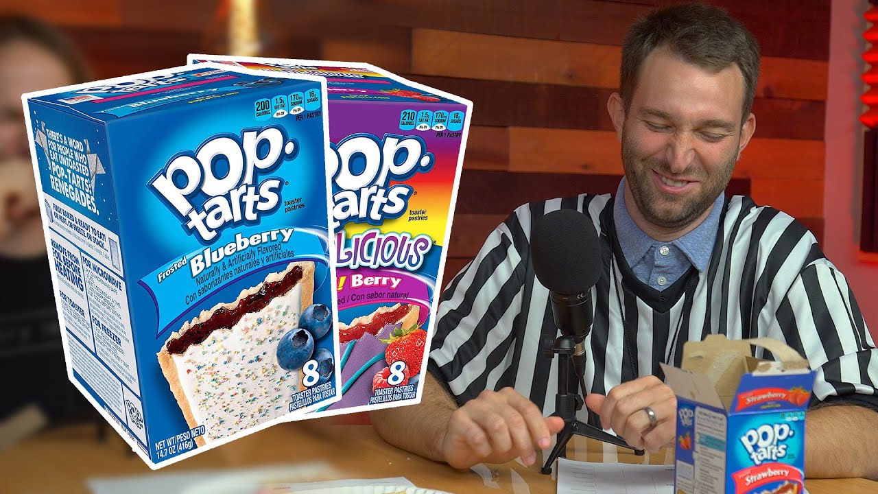 Snack Showdown: Pop-Tarts Edition (Part 1 - Fruit Bracket) - YouTube