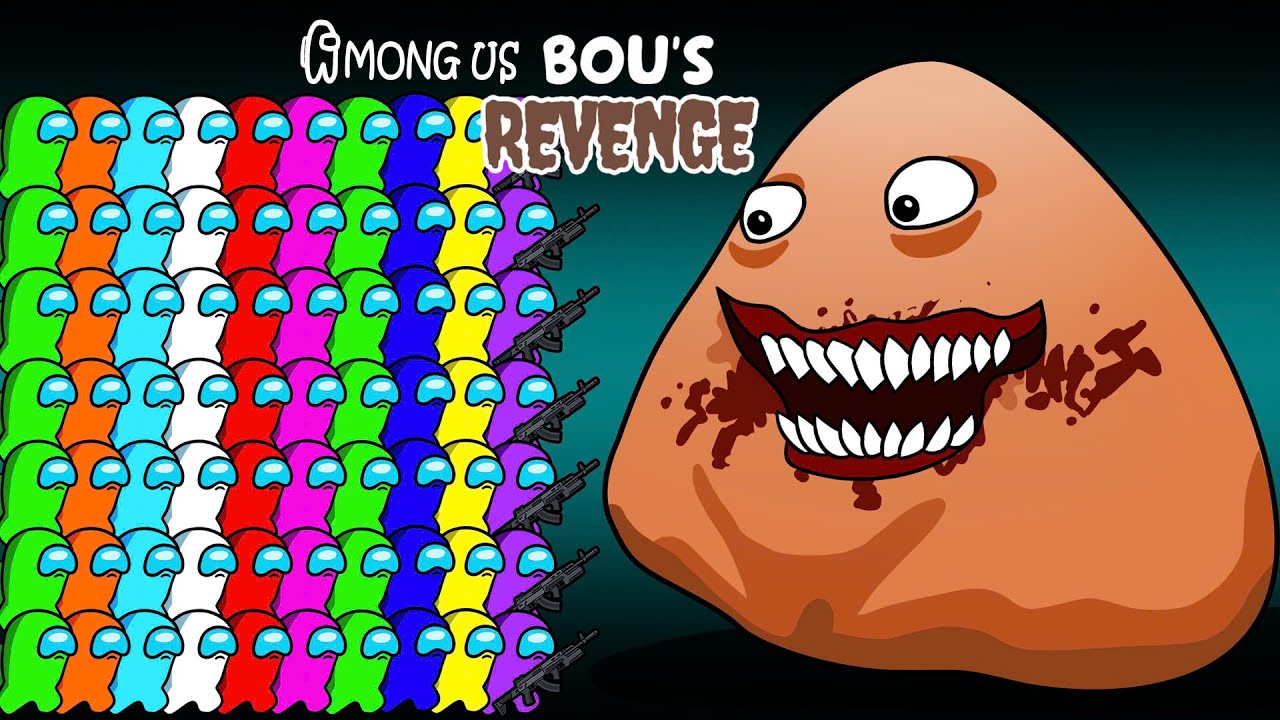 Among Us VS Bou's Revenge | Pou | Among Us Animation - YouTube