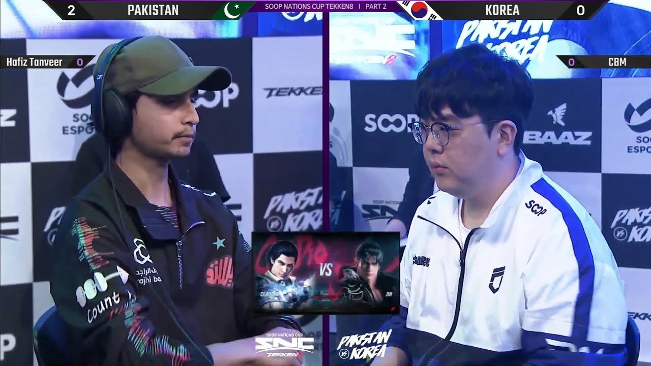 Noman CH (Steve) vs CBM (Jin) - Pakistan vs Korea Tekken 8 - Bracket ...