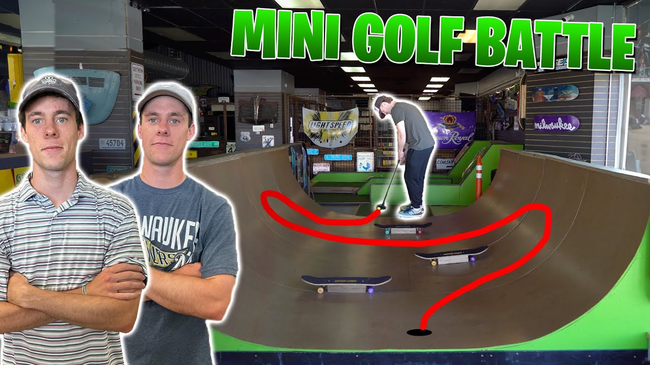 EPIC Mini Golf Match! (vs Twin Tour Golf) - YouTube